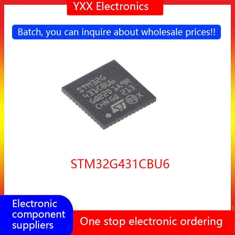 ไมโครคอนโทรลเลอร์ STM32G431CBU6 UFQFPN-48 ARM Cortex-M4 32-bit MCU | Shopee Thailand