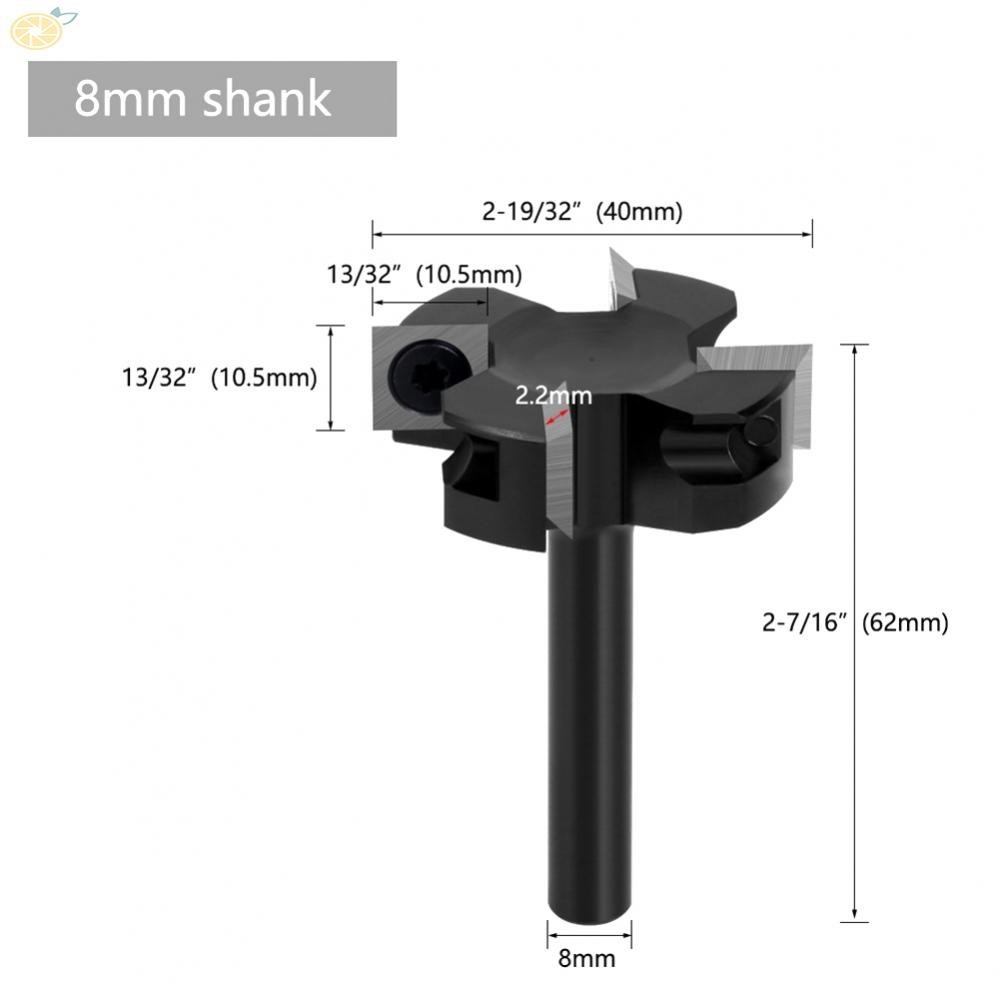 แผ ่ นไม ้ Flattening CNC Routers Shank Mm Dia Wings Particle Board ...