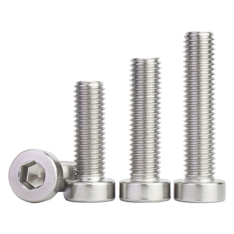 [KZS ] 304 สแตนเลสบางหัวหกเหลี ่ ยมซ ็ อกเก ็ ตสกรูหัวต ่ ํา Bolt ถ ้ วยหัวสกรู M2/M3/M4 ...