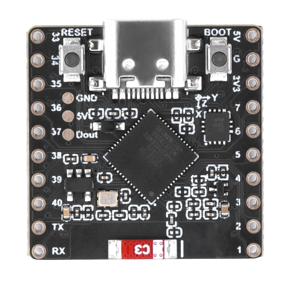 Voktta ESP32-S3 Matrix WIFI BT BLE 5 Mini Development Board ตาม ESP32-S3 พร้อม 8x8 RGB LED ...