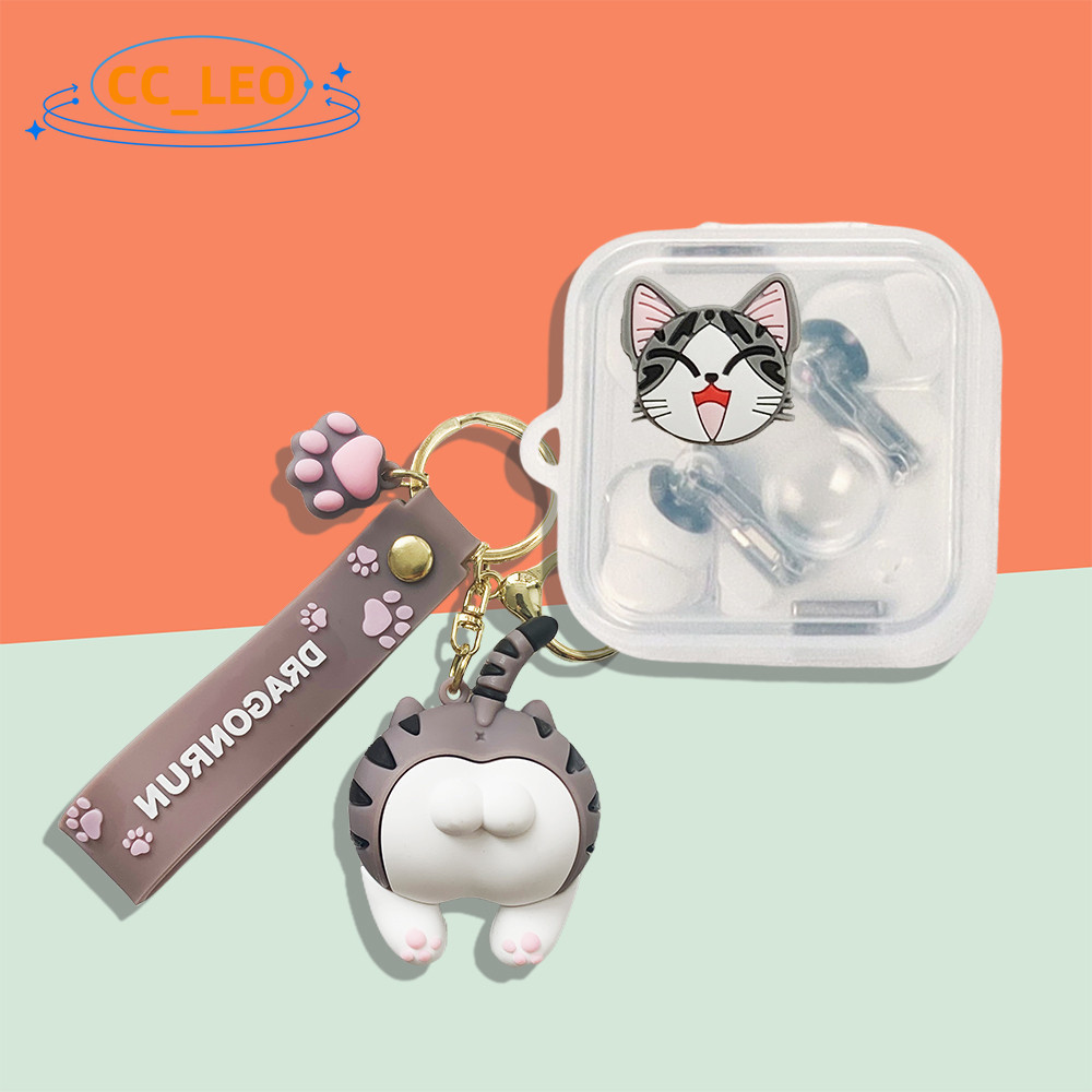 For Nothing Ear 3 / Ear 2 Case Clear Soft Case Cartoon Cat Nothing Ear ...