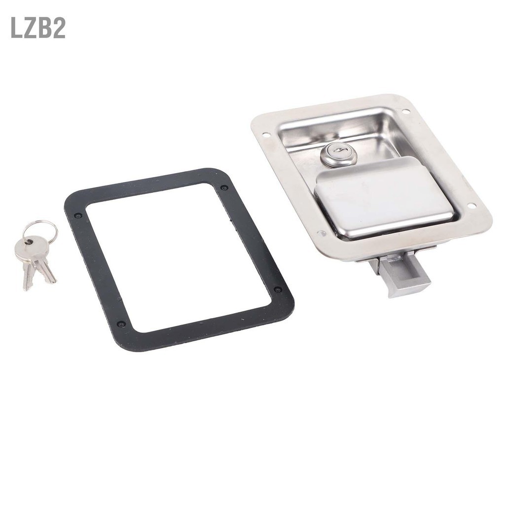 LZB2 Flush Mount Paddle สลักประตู Weatherproof 304 กล่องเครื่องมือ ...
