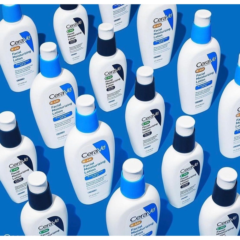 Cerave Day & Night Face Lotion Skin Care Set CeraVe AM Face Moisturizer ...