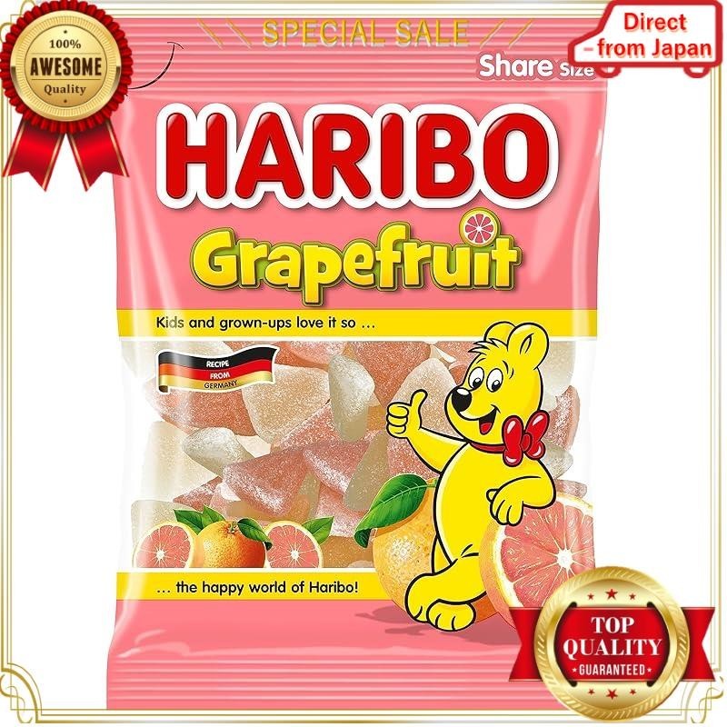 【Direct from JAPAN】5 bags of Haribo Grapefruit 200g each. | Shopee Thailand