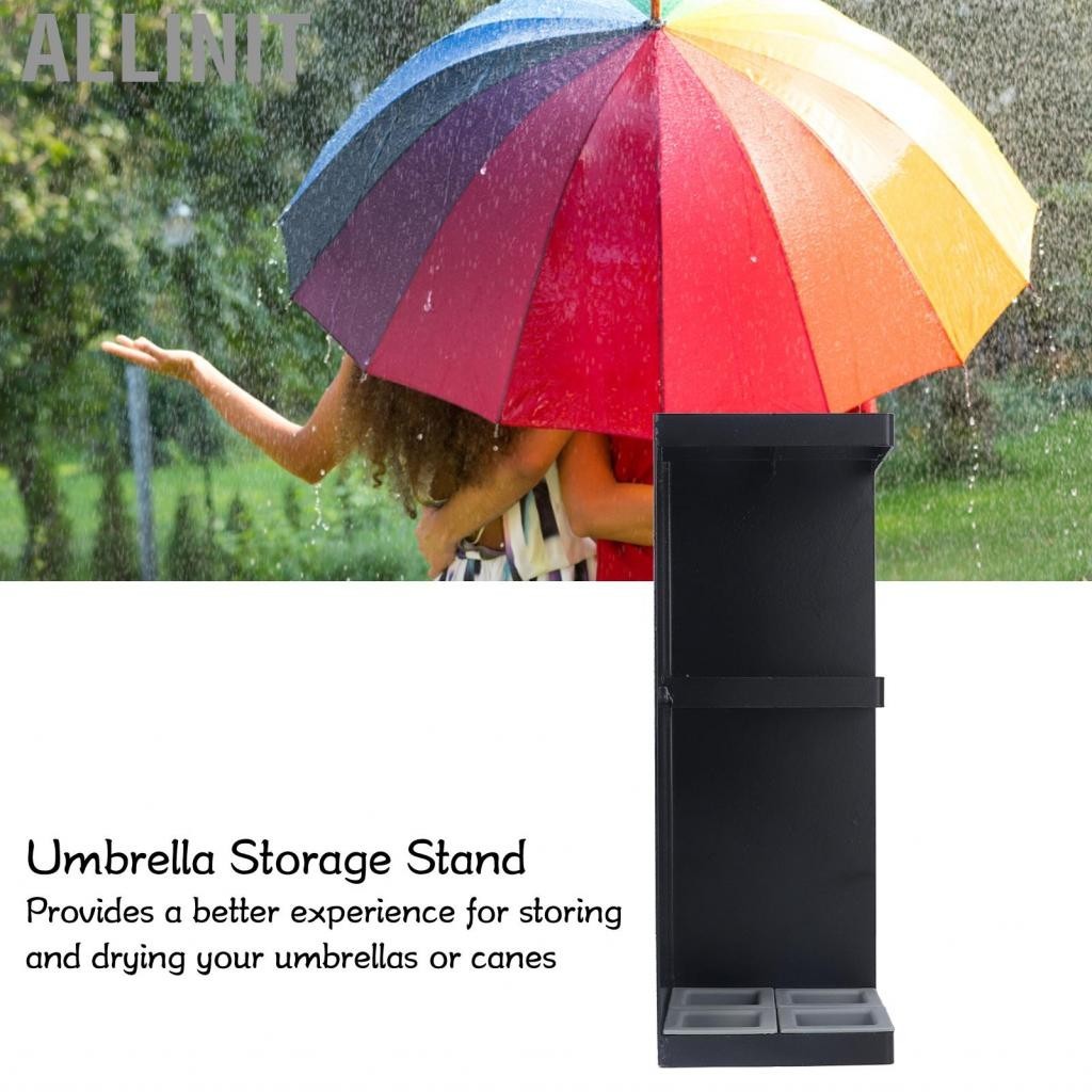 Allinit ที่วางร่ม Mini Sturdy Smart พร้อมถาดรองน้ำหยดแบบถอดได้ HG ...