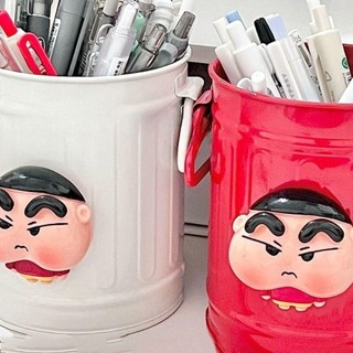 Keepin Crayon Shin Chan Pencil Holder, Crayon Shin-Chan Metal Pen ...