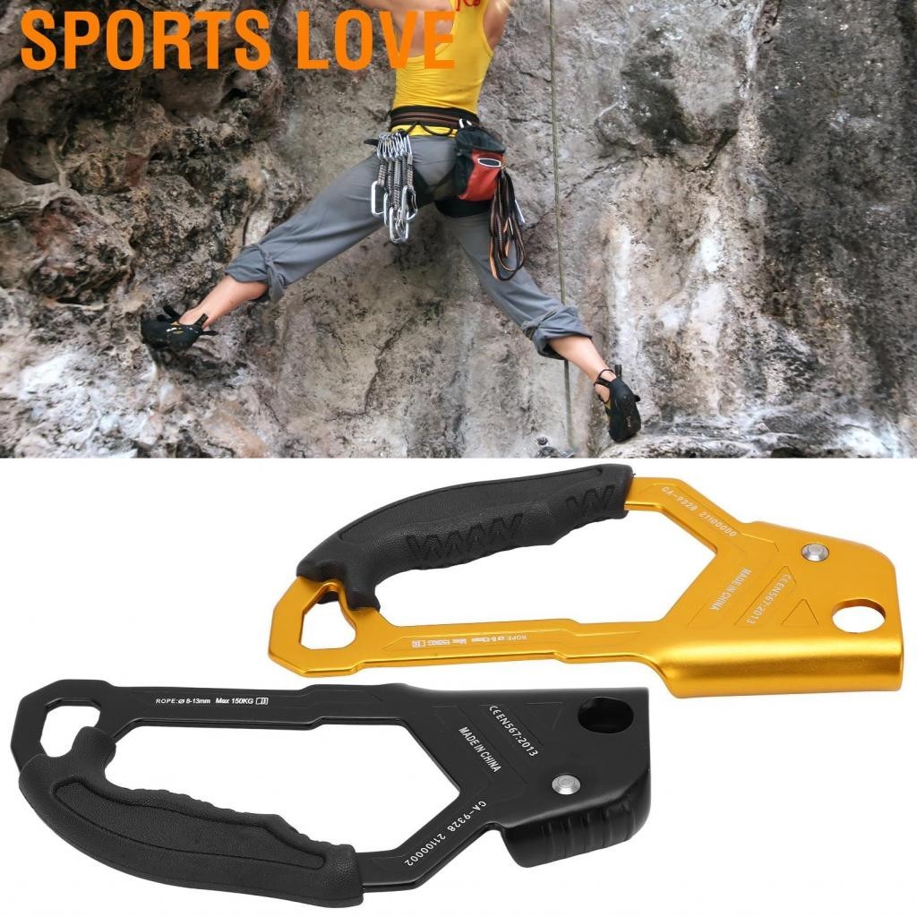 Sports Love Rock Climbing Ascender Tree Arborist Rappelling Gear ...