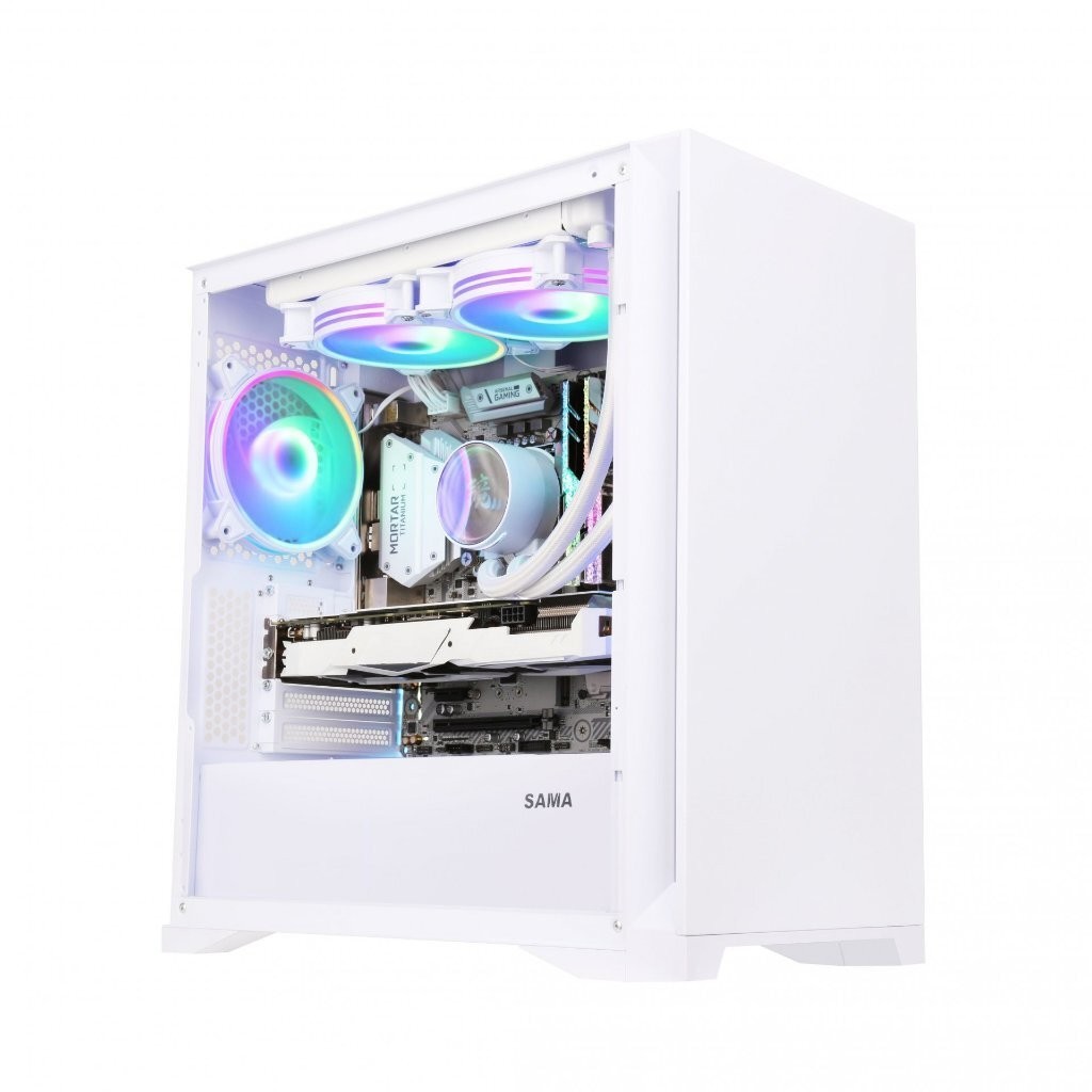 SAMA AM06 White Micro-ATX / Mini-iTX Case รับประกัน 1ปี ศูนย์ไทย ...