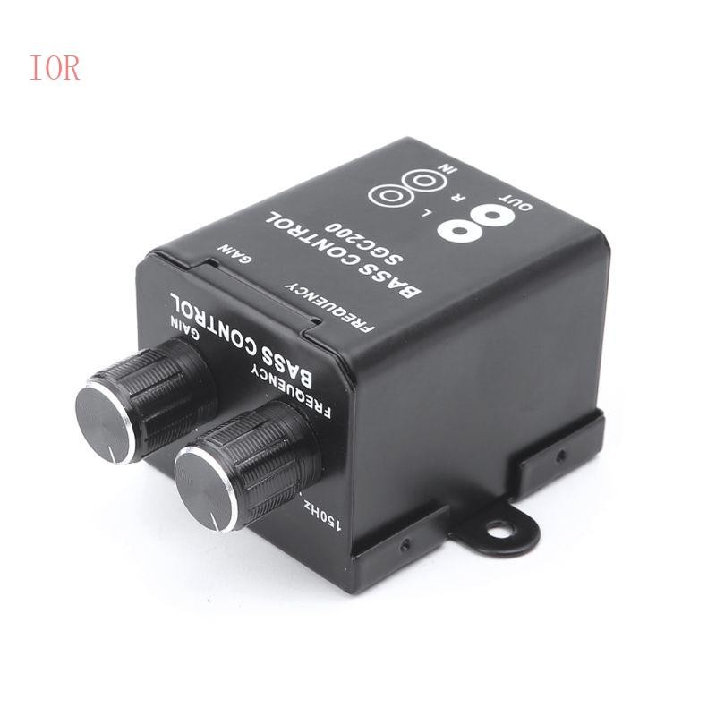 Ior รถ Regulator เครื่องขยายเสียงเบสซับวูฟเฟอร์สเตอริโอ Equalizer ...