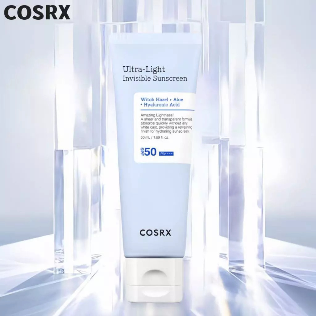 COSRX Ultra-Light Invisible Sunscreen SPF50 PA+++ 50ml | ครีมกันแดดเนื้อบางเบาปกป้องผิวจากแสงแดด ...