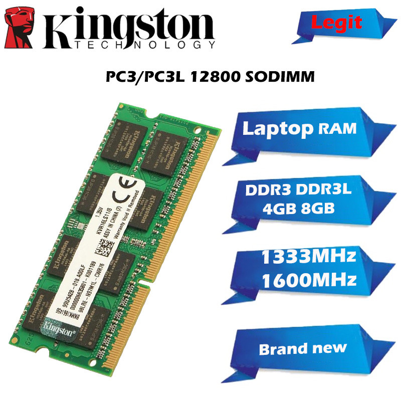Ram แล็ปท็อป 4G/8GB DDR3/DDR3L 1066/1333/1600MHz PC3L-12800SODIMM หน่วยความจําอัพเกรด | Shopee ...