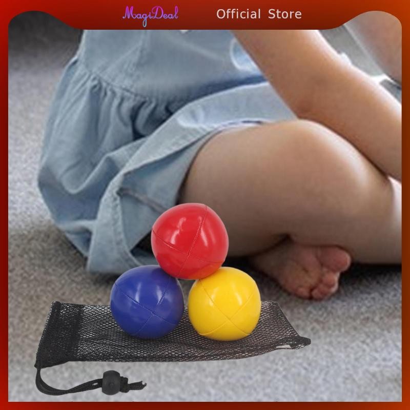 Magideal 3x Juggling Balls สําหรับผู้เริ่มต้น Hand Throwing Juggling ...