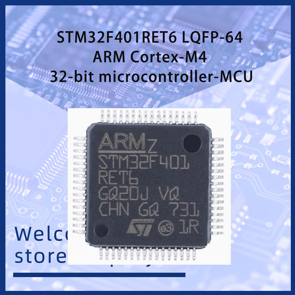 Stm32f401ret6 LQFP-64 ARM Cortex-M4 ไมโครคอนโทรลเลอร์ 32 บิต-MCU | Shopee Thailand
