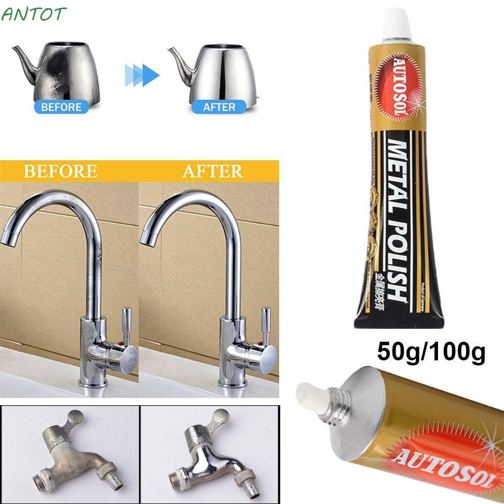 Antot 50g/100g Metal Polish Solve Paste อุปกรณ์ทําความสะอาดสะดวก Home ...
