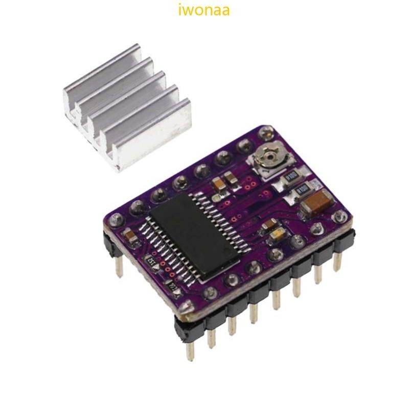 Iwo มอเตอร์โมดูล DRV8825 Stepper พร้อมฮีทซิงค์สําหรับเครื่องพิมพ์ 3D ...