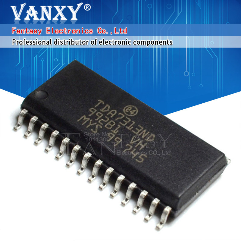 5pcs TDA7313ND TDA7313D SOP28 TDA7313 SOP TDA7313N SMD ส่วนประกอบอิเล็กทรอนิกส์ | Shopee Thailand