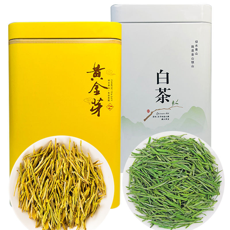 แท ้ 2024 ชาใหม ่ ก ่ อนหมิงหมิงชาขาวชาเขียว Golden Buds High-End นมหอม ...