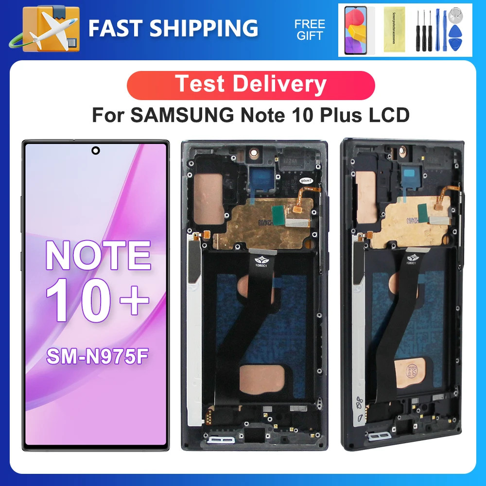 หมายเหตุ 10 Plus สําหรับ Samsung 6.8 สําหรับ Note10 + N975F N975 N975W ...