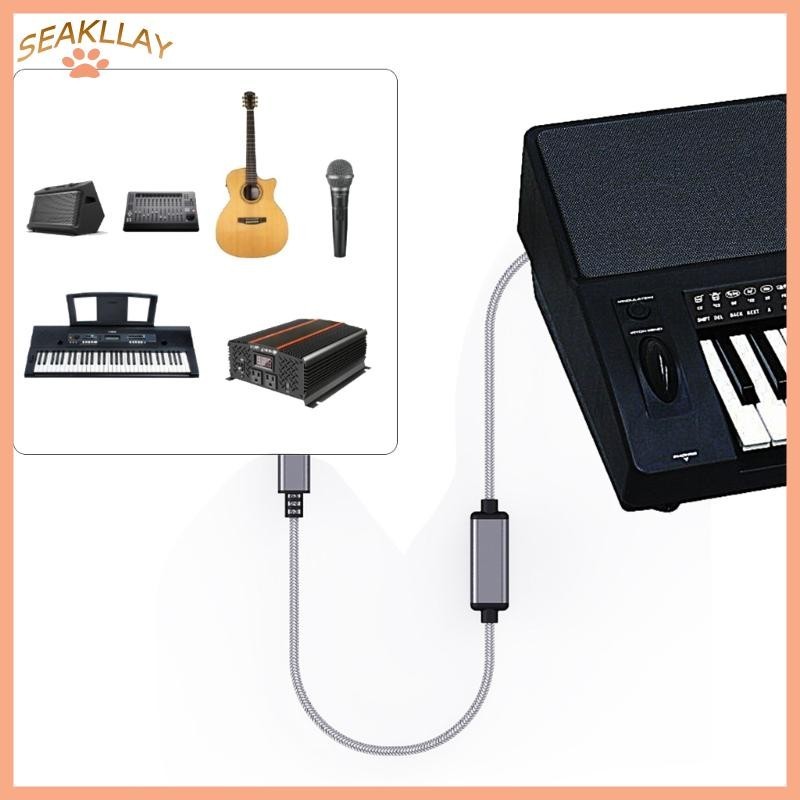 Ooh USB C ถึง 3 5 มม.AUX TypeC Auditory Adapter สําหรับการเล่นปลั๊กฟัง ...