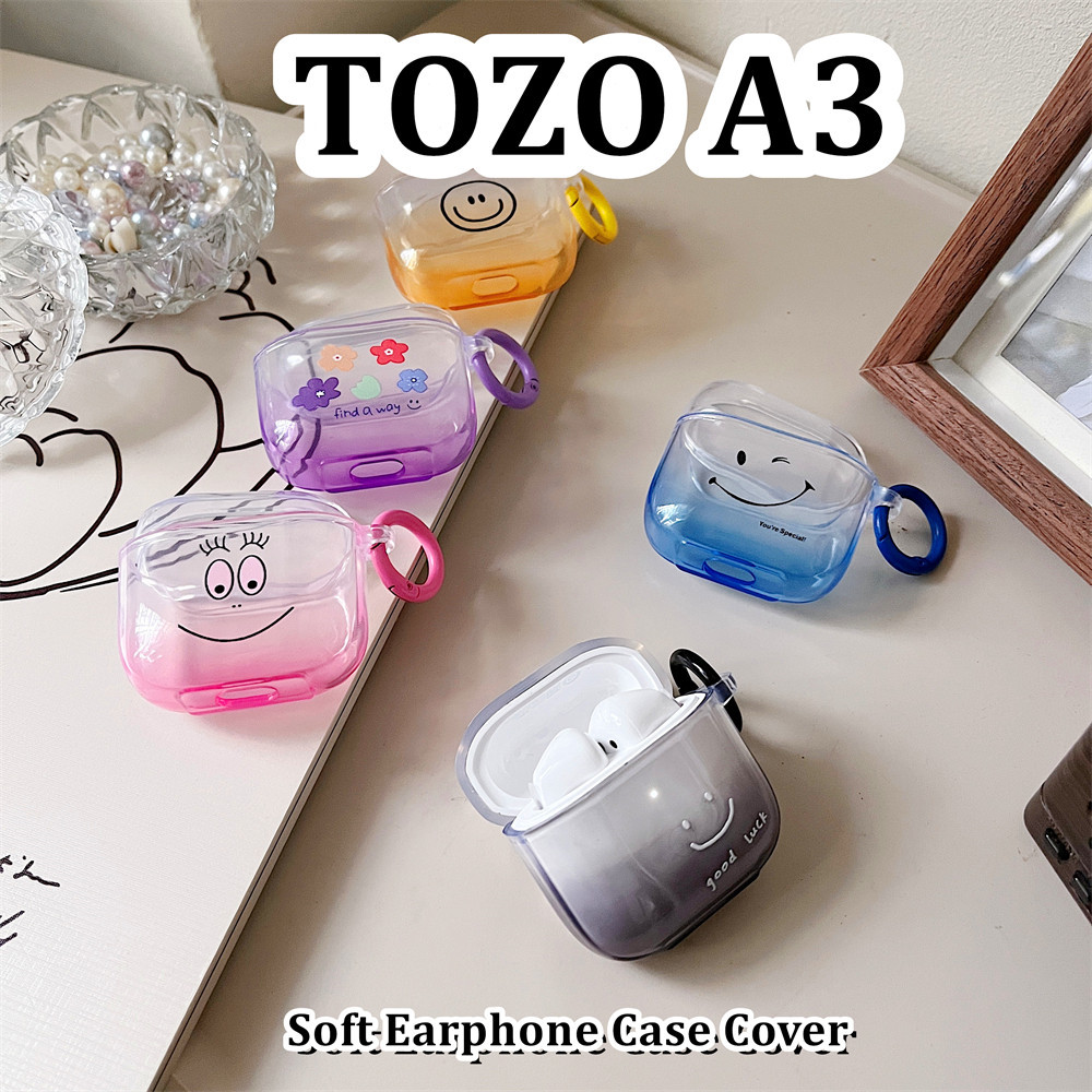 【Case Home】นําไปใช้กับ TOZO A3 เคส Case เคสหูฟัง สไตล์การ์ตูนตลก ...