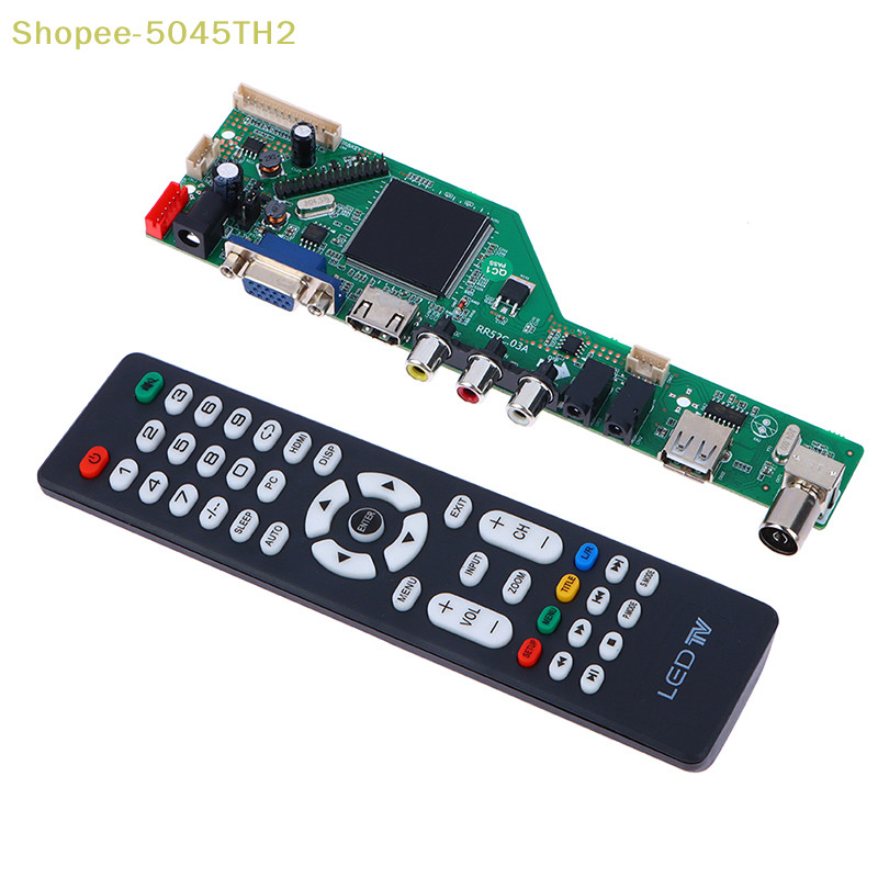 HOT-th 1 ชุด LCD TV เมนบอร์ดไดรฟ์ RR52C.03A รองรับ DVB-T DVB-T2 พร้อม ...