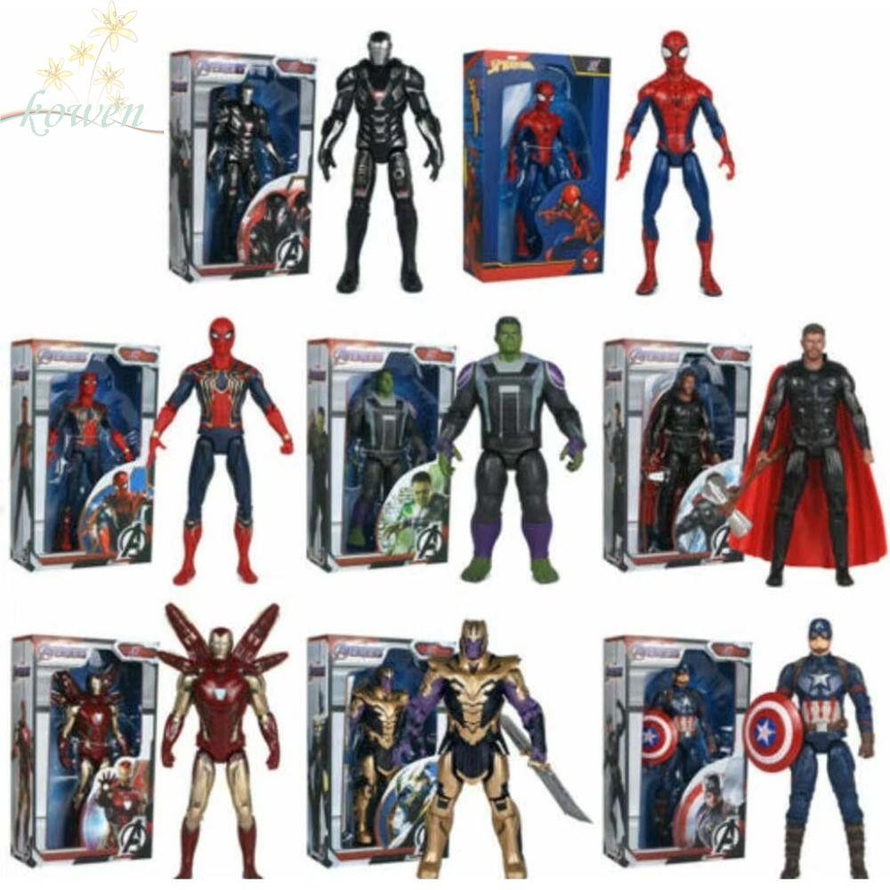 Kowen Marvel Action Figure, Joint Movable เครื่องประดับ Avengers ของ ...