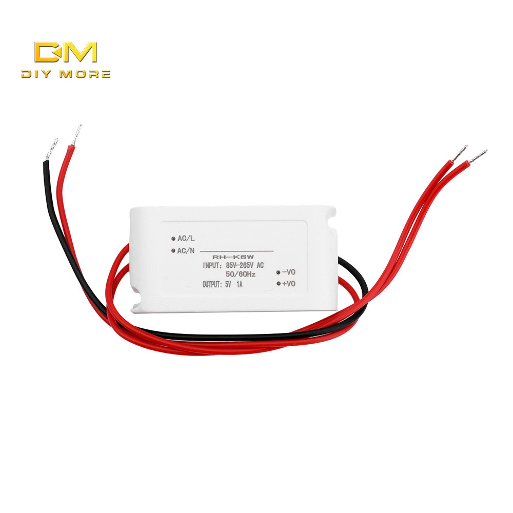 Diymore AC/DC เป็น DC โมดูลเพาเวอร์ ลดแรงดันไฟฟ้า AC220V เป็น DC3.3V5V12V 5W และโมดูลพาวเวอร์ลด ...