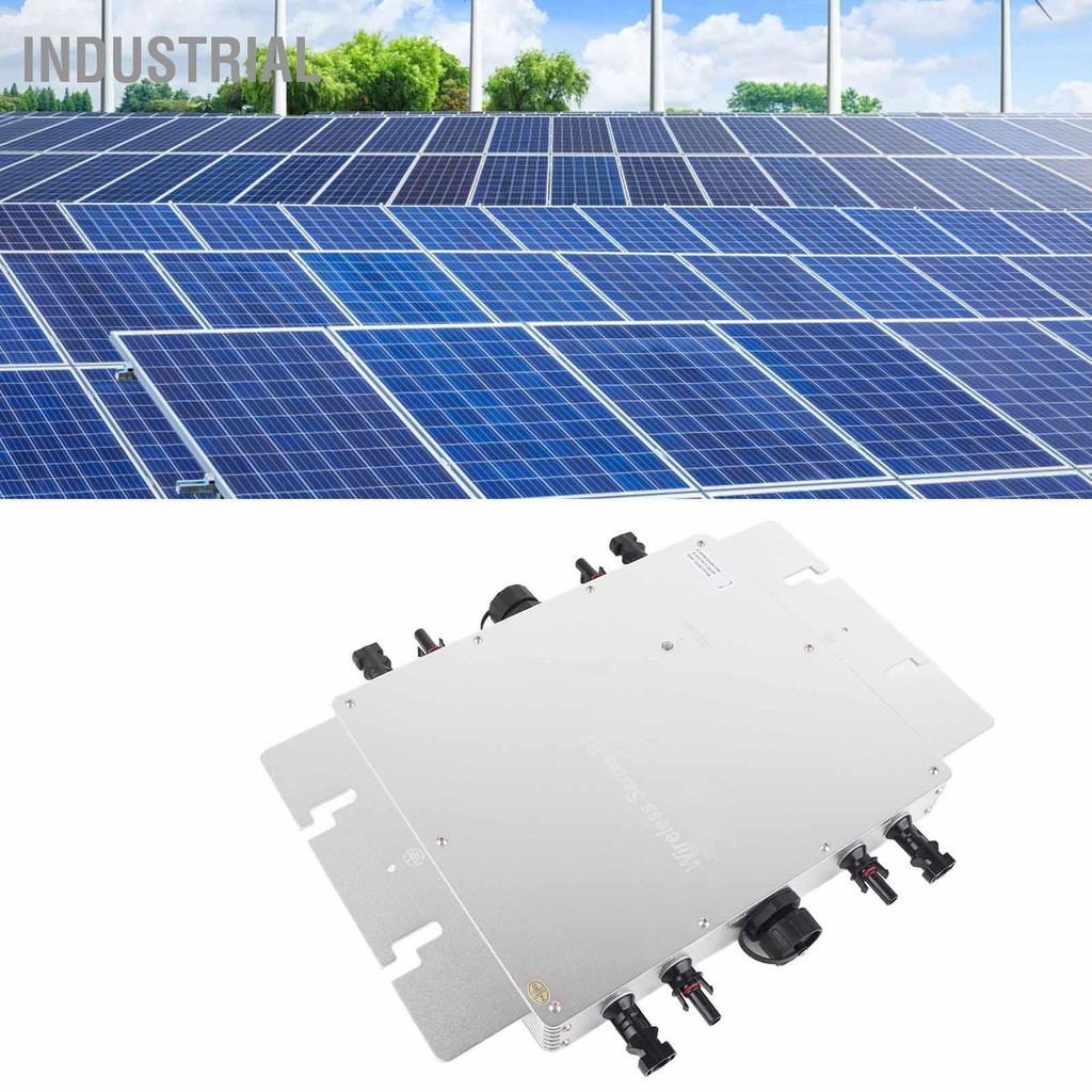 Industrial 1600W Solar Grid Tie Micro Inverter 120V 230V IP65 ...