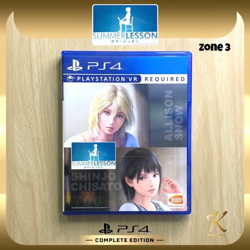 แผ่นเกมส์ PS4 : SUMMER LESSON : [VR] MIYAMOTO HIKARI EDITION (Z3/ASIA ...