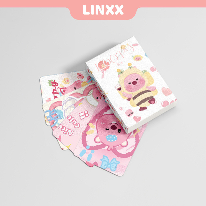 Linxx 50 ชิ ้ น Loopy Holographic Laser Card Kpop Photocards โปสการ ์ ด ...