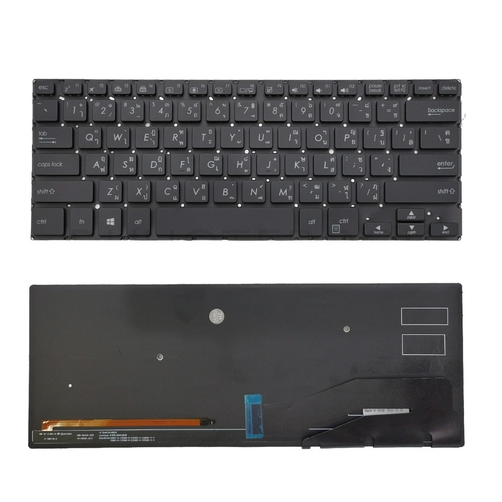 เปลี่ยนคีย์บอร์ด Keyboard ASUS VivoBook Flip 14 TP410 TP410U TP410UA ...