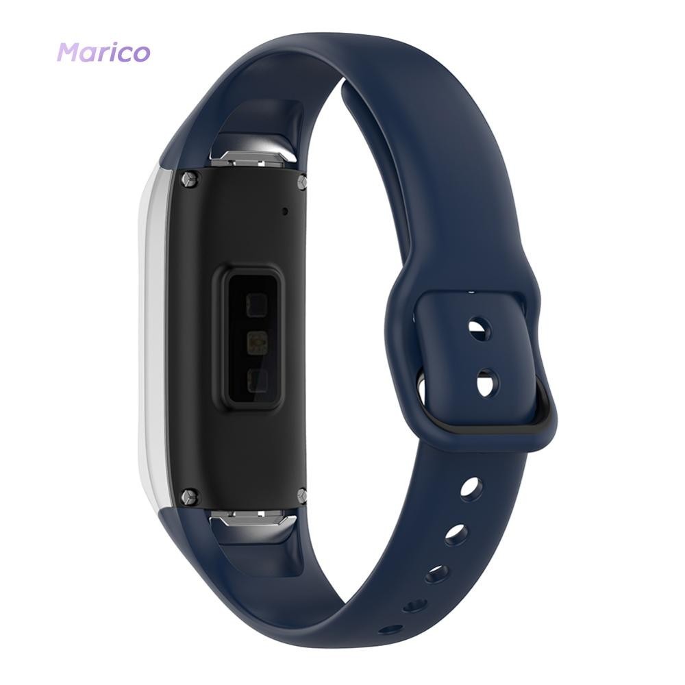 สายนาฬิกาซิลิโคนกันน ้ ําสําหรับ Galaxy Fit SM-R370 [Marico.th ...