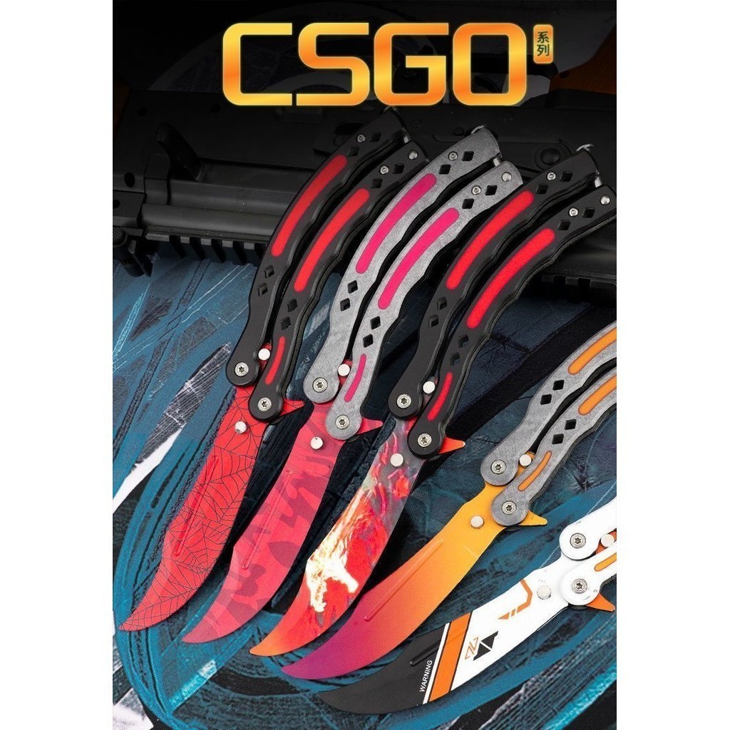 รุ่นมีดผีเสื้ออุปกรณ์ต่อพ่วง CSGO | Shopee Thailand