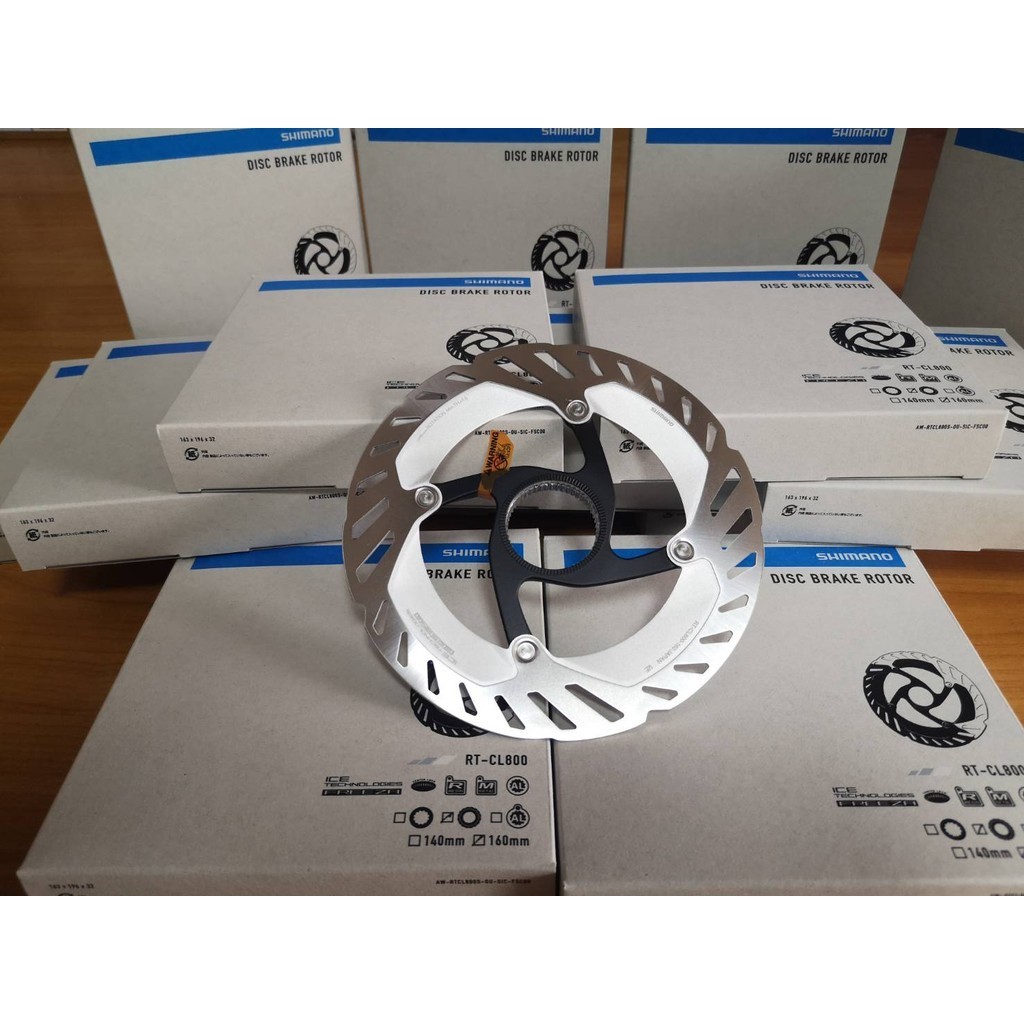 ใบดิสเบรค Shimano Ultegra RT-CL800 CL800 Center Lock Disc Brake Rotor ใ ...