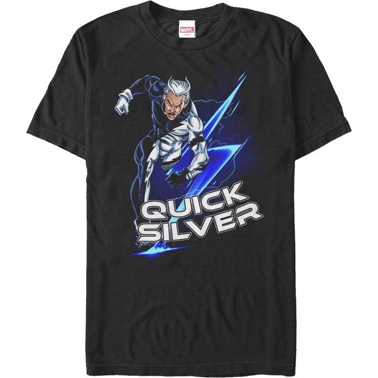 X-Men Quicksilver Marvel Comics T-Shirt เสื้อ ยืด การ์ตูน สินค้ามาใหม่ ...