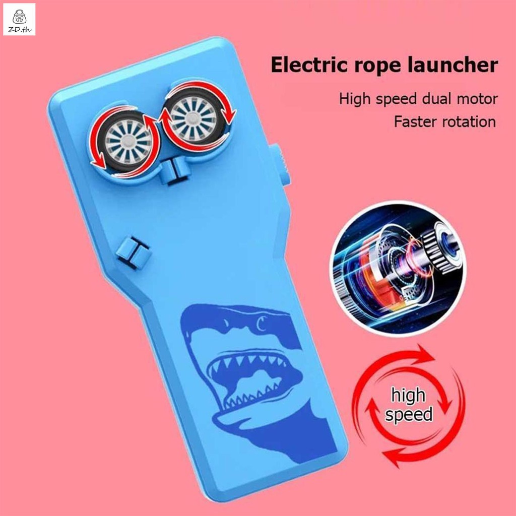 String Rope Launcher ใบพัดของเล่นมือถือ Loop Lasso Shooter Thruster ของ ...