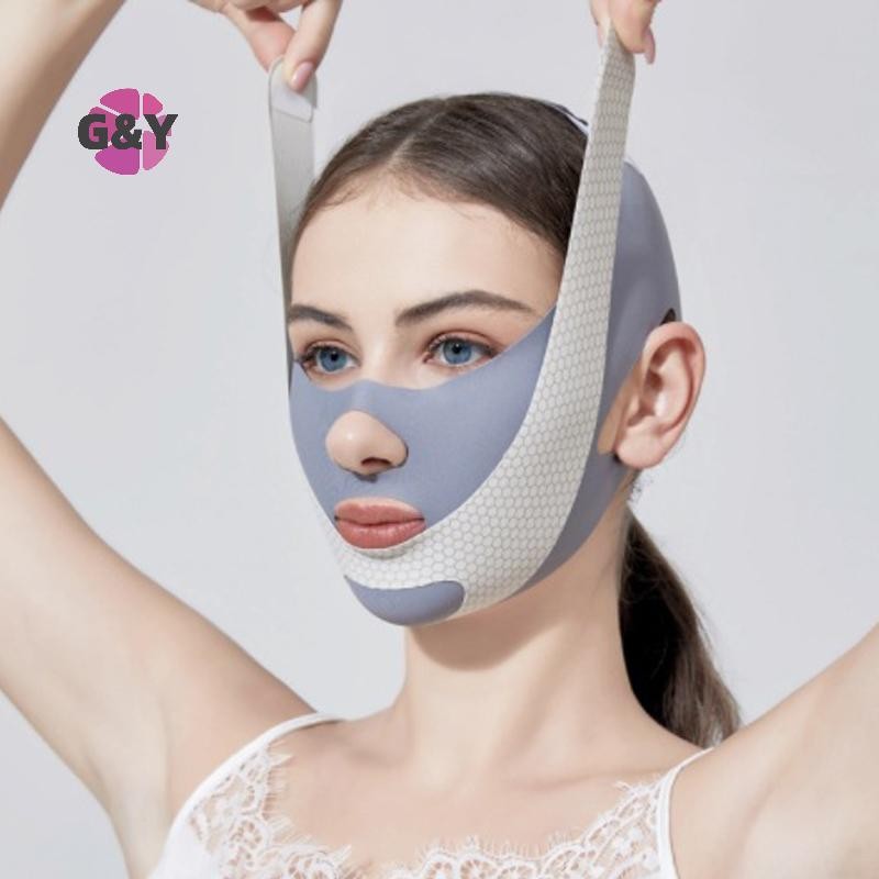 G&y ผู้หญิง Chin Cheek Face Slimming Bandage Lift Up เข็มขัด V Line ...