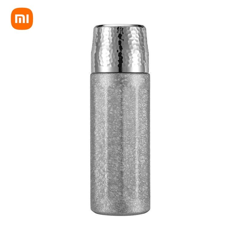 Xiaomi FunJia Titanium ถ้วยฉนวนสูญญากาศ 430ml ขวดดื่มสําหรับ Office Home Outdoor 304 สแตนเลส ...
