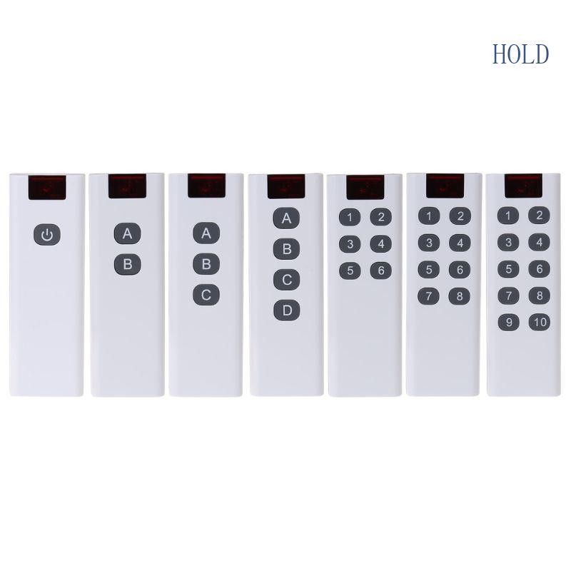 Universal Learning Code Digital Remote Controller Transmitter 1/2/3/4/6 | Shopee Thailand