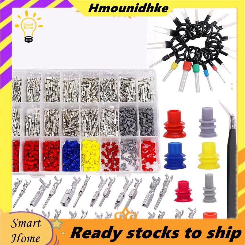 535 ชิ้น 26 ประเภท Pins Connector ชุด,สายไฟรถยนต์ Connector Pins ...