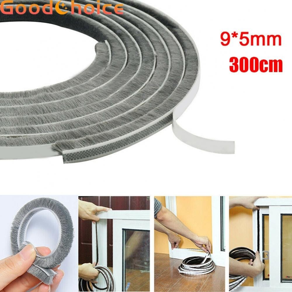 Keep Out Dust Noise and Vermin Door and Sash Self Adhesive Brush Pile ...