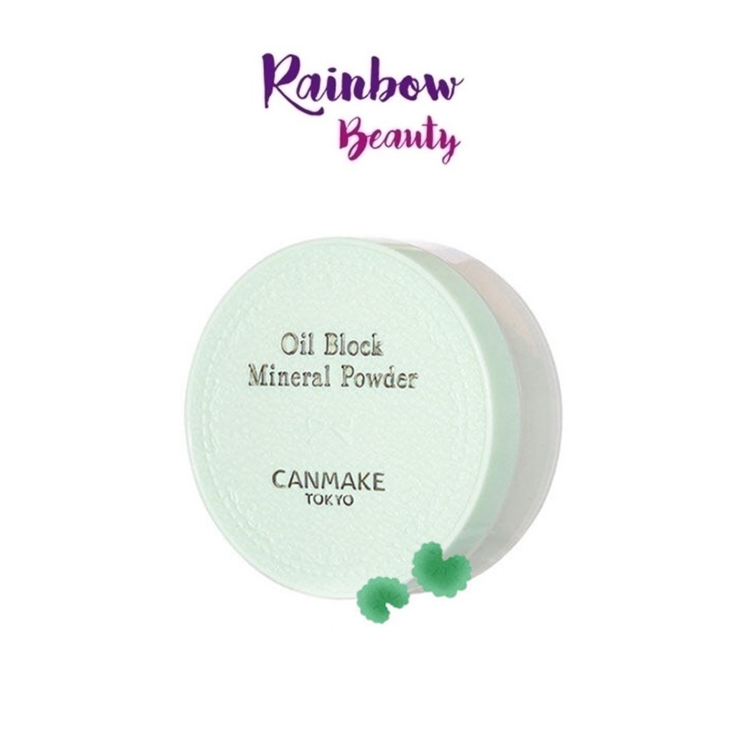CANMAKE Oil Block Mineral Powder C01 2.8 g แคนเมค แป้งฝุ่นเนื้อสีเขียว ...