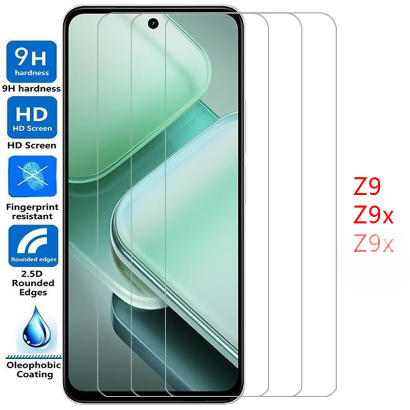 กระจกนิรภัยสําหรับ Vivo Iqoo Z9 Turbo Z9x เคสโทรศัพท์บน Iqooz9 Iqooz9x ...
