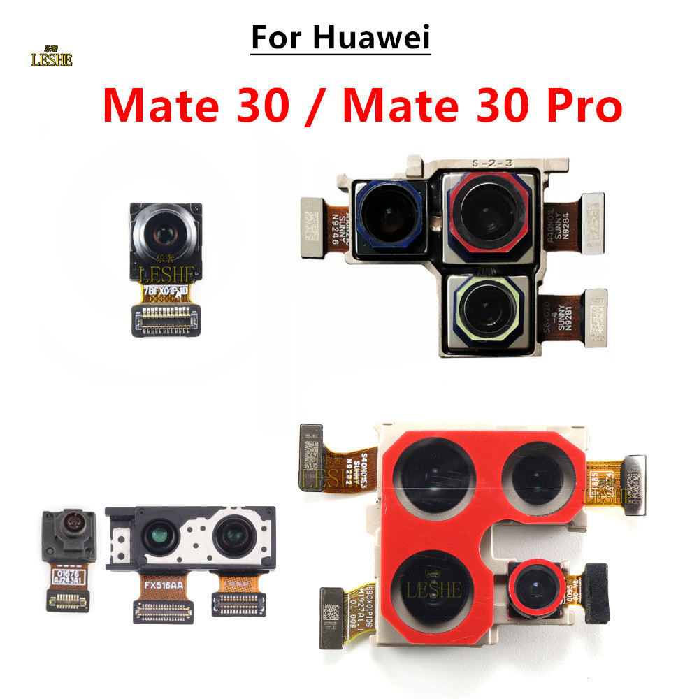 ด้านหน้าและด้านหลังกล้องสําหรับ Huawei Mate 30 Pro Mate30 5G หลัก Facing กล้องโมดูล Flex เปลี่ยน ...