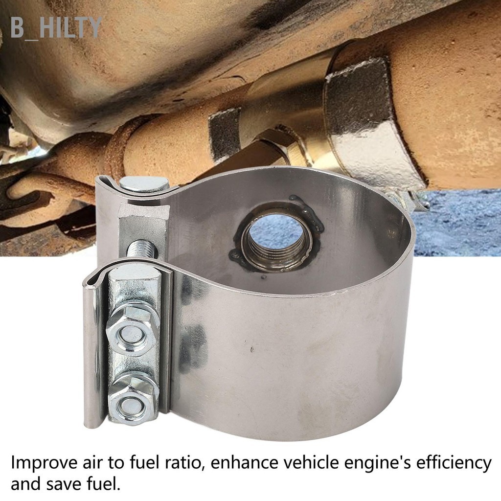 B_HILTY Clamp On Wideband Sensor Bung อะแดปเตอร์ปรับสแตนเลสเซนเซอร์ ...