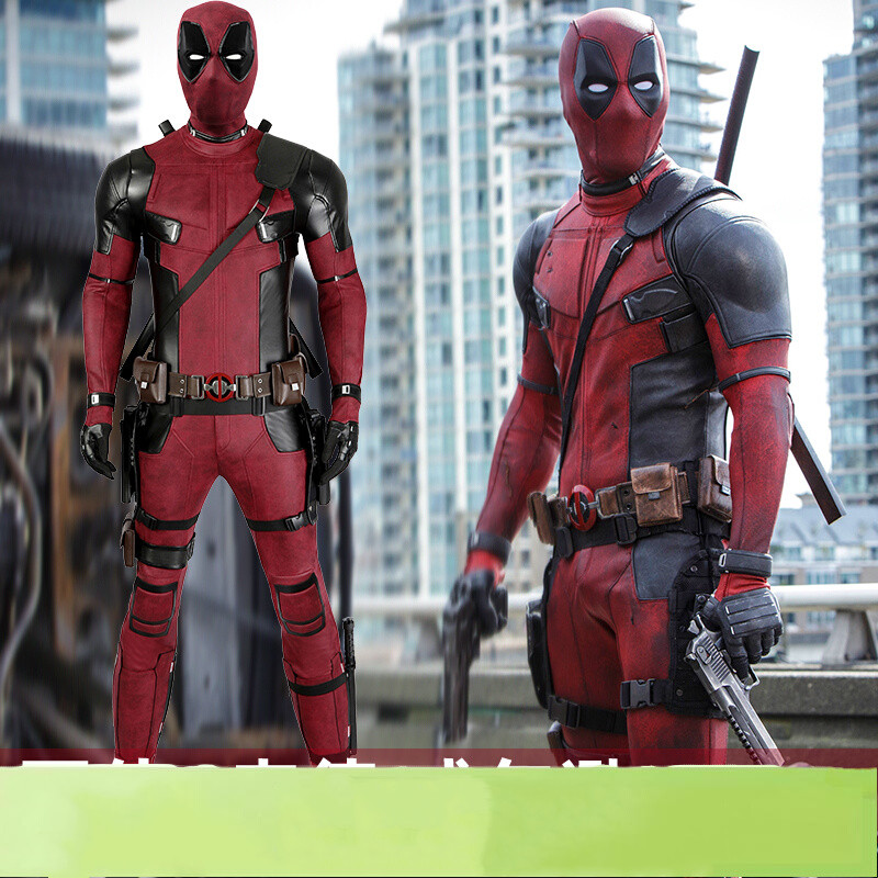 Deadpool 1 Wade Winston Wilson ผู ้ ใหญ ่ Lycra คอสเพลย ์ คุณภาพสูง ...