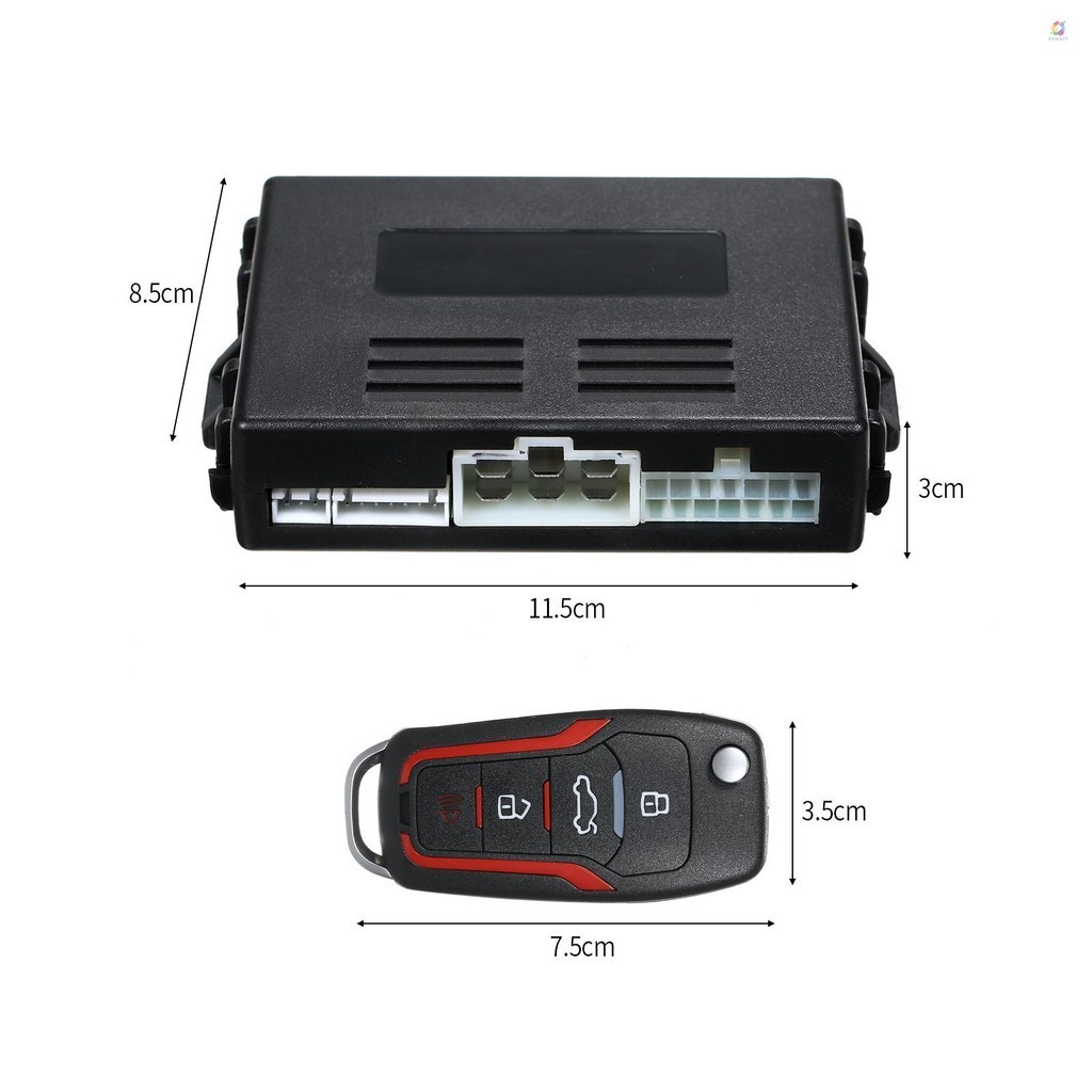 Kawath Passive Keyless Entry Car Alarm Security System รถ Keyless Entry ...