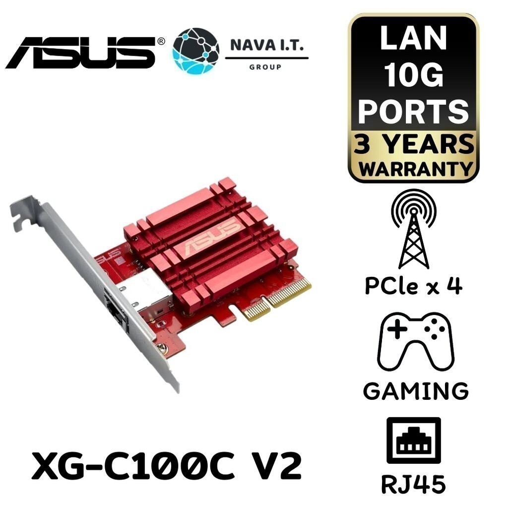 ⚡️กรุงเทพฯด่วน1ชั่วโมง⚡️ ASUS XG-C100C V2 รองรับการเชื่อมต่อสุดสุด LAN ...
