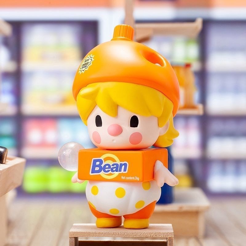 ของแท้ POPMART Little Sweet Bean ซูเปอร์มาร์เก็ต 2nd Generation Series ...