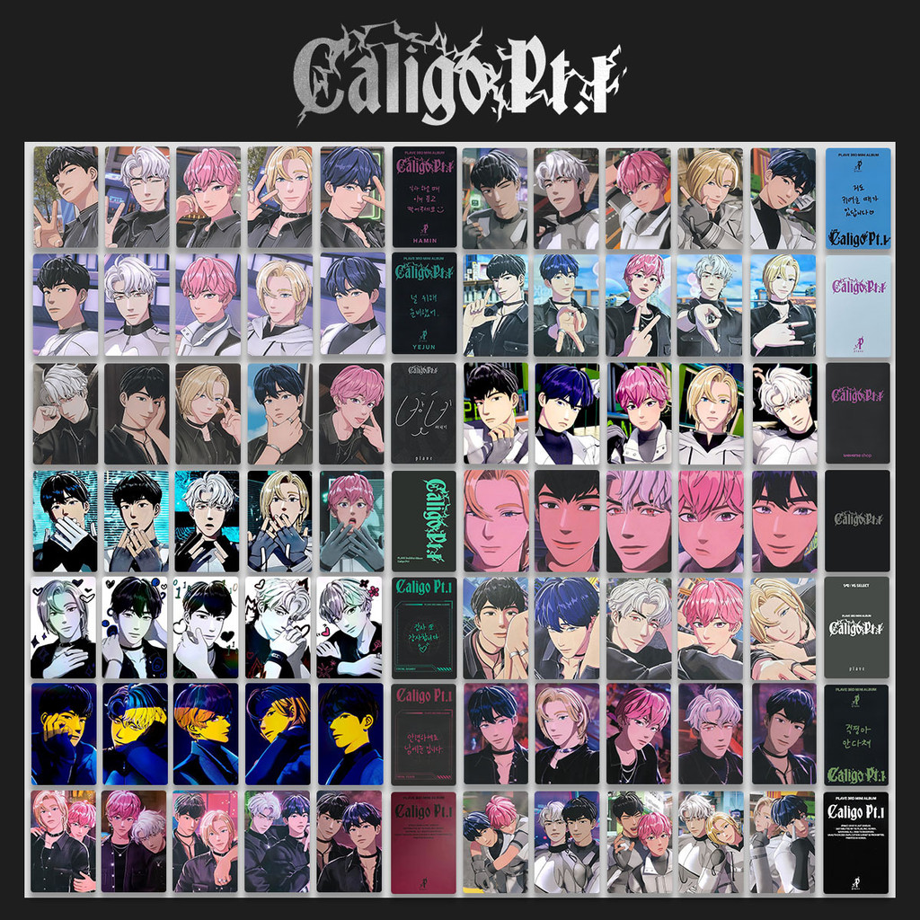 1-5 ชิ้น PLAVE Caligo Pt.1 Photocards Dash Pump Up The Volume Pepero ...
